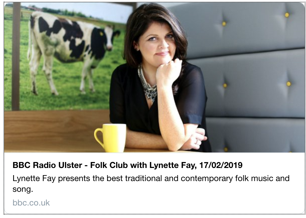 Lynette Fay – Folk Club – Iona Fyfe